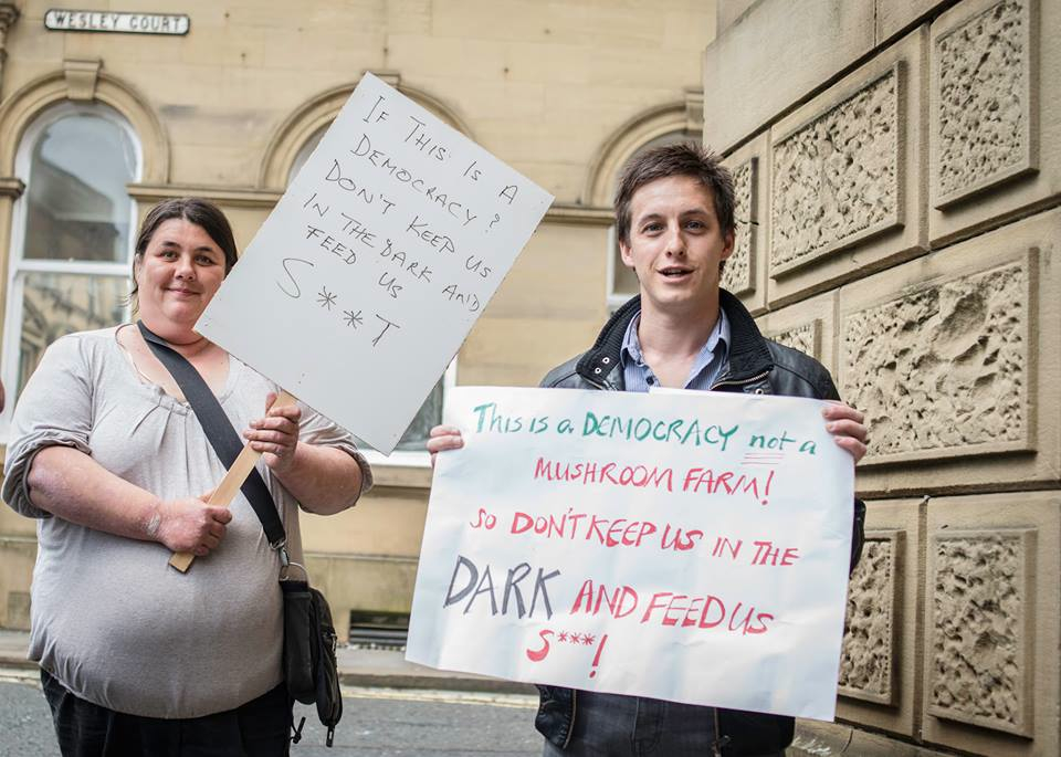 #Calderdale Council Scrutiny Officer takes Save our A&Es campaigners ...